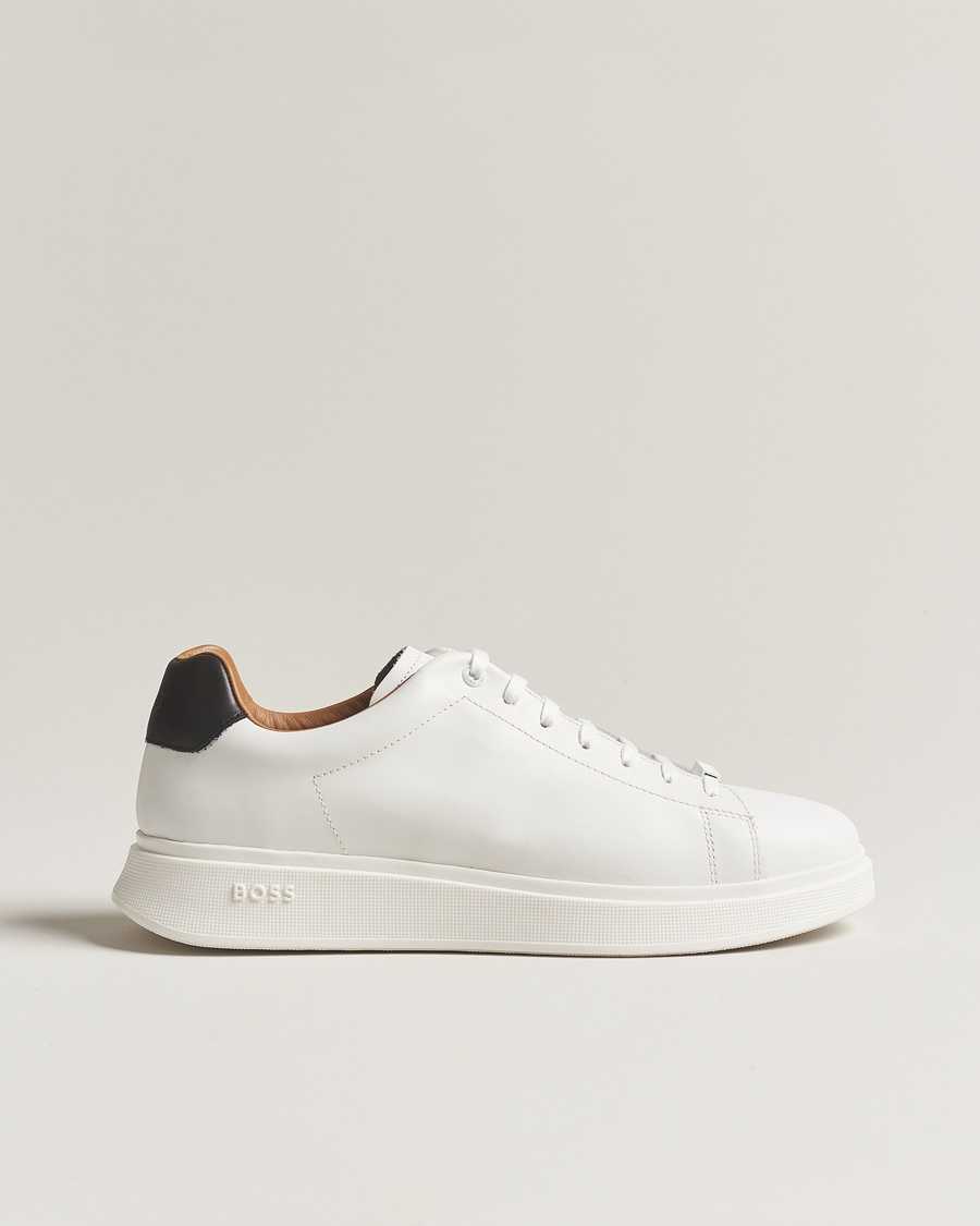 Samsøe Samsøe Saharry Leather Sneakers White bei Care of Carl