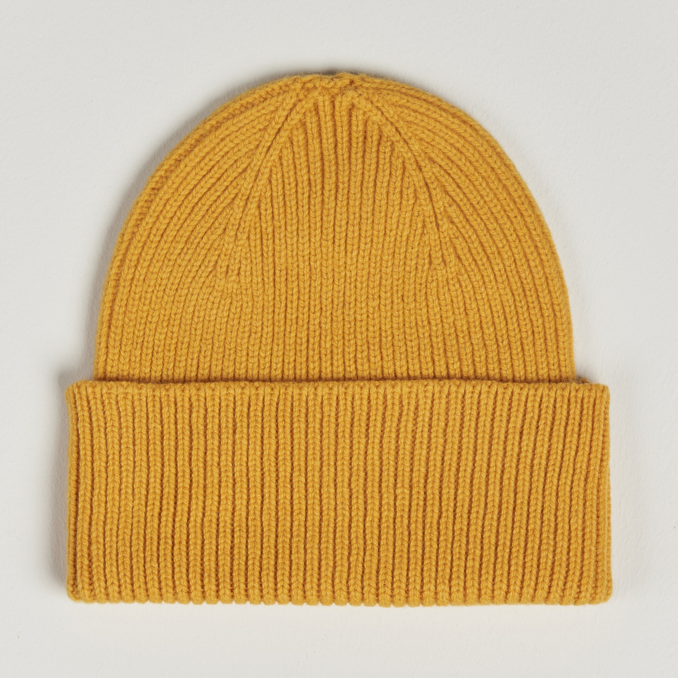 Colorful Standard Merino Wool Beanie Burned Yellow bei Care of Carl