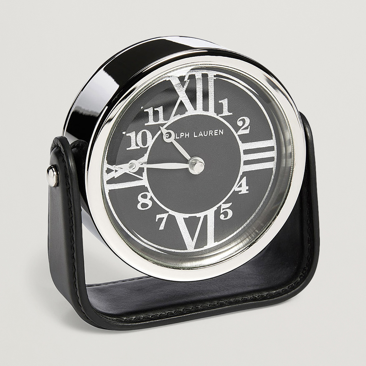 Ralph Lauren Home Brennan Table Clock Black bei Care of Carl