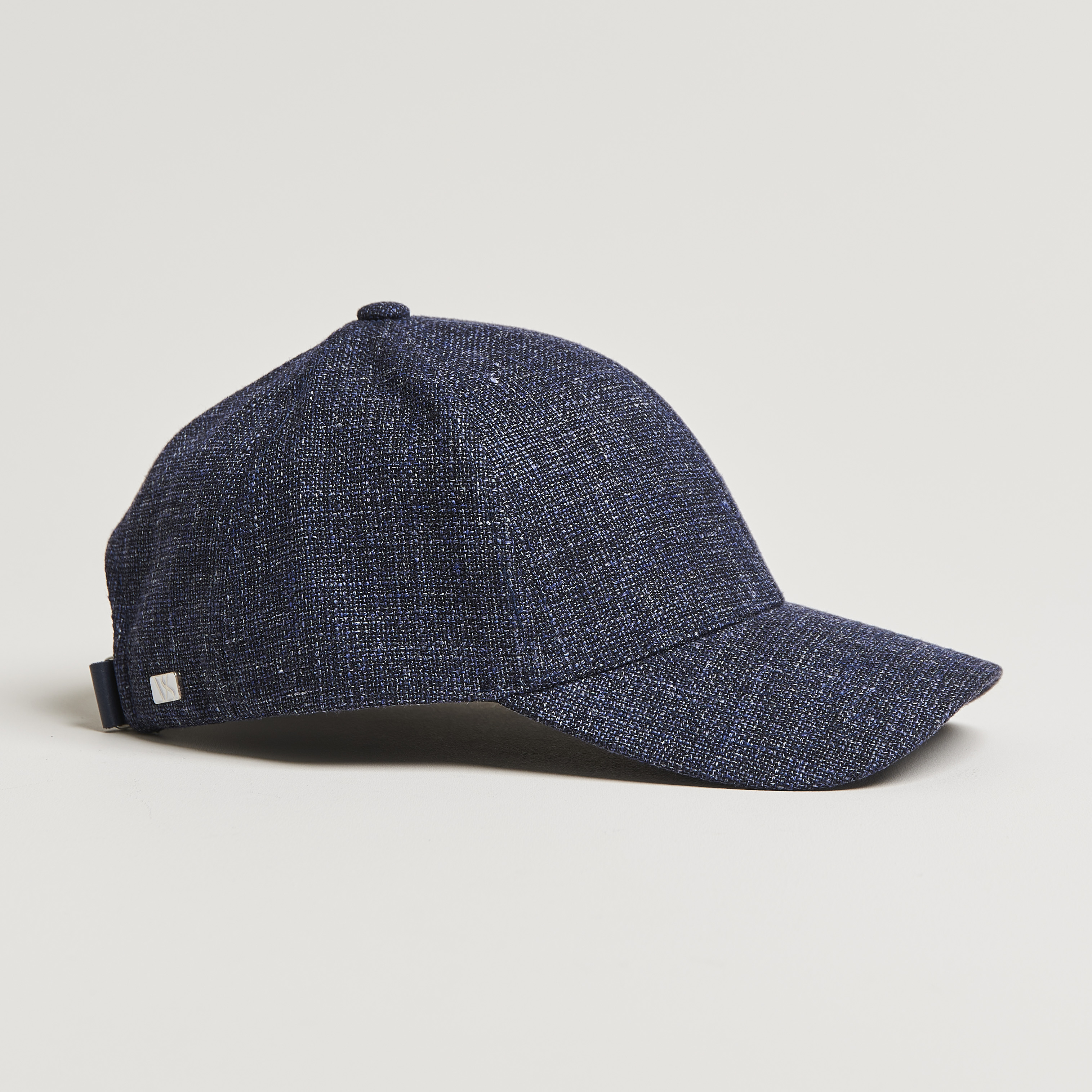 Varsity Headwear Linen Wool Cap Navy Melange bei Care of Carl