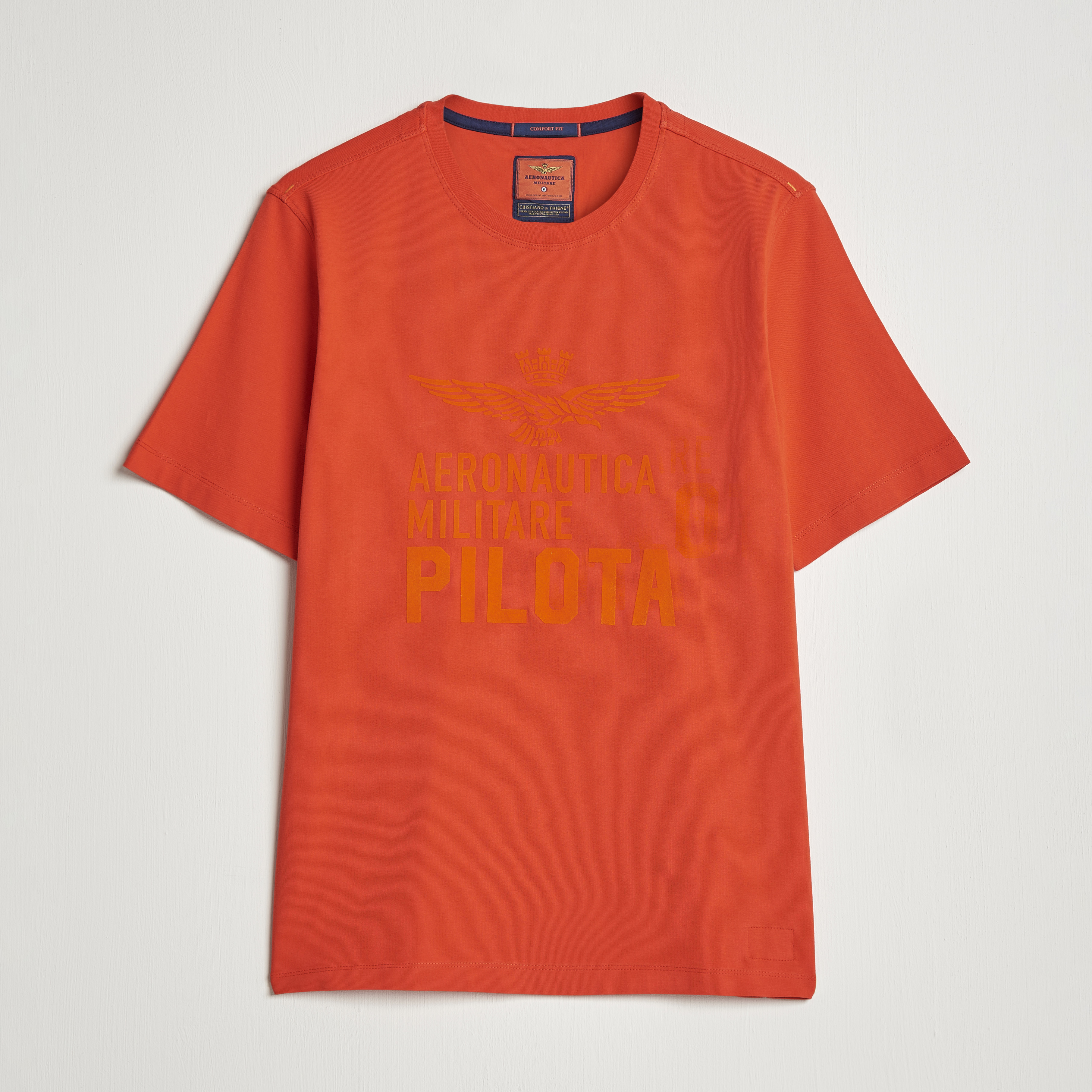 Aeronautica Militare Short Sleeve Tee Abbey Stone bei Care of Carl