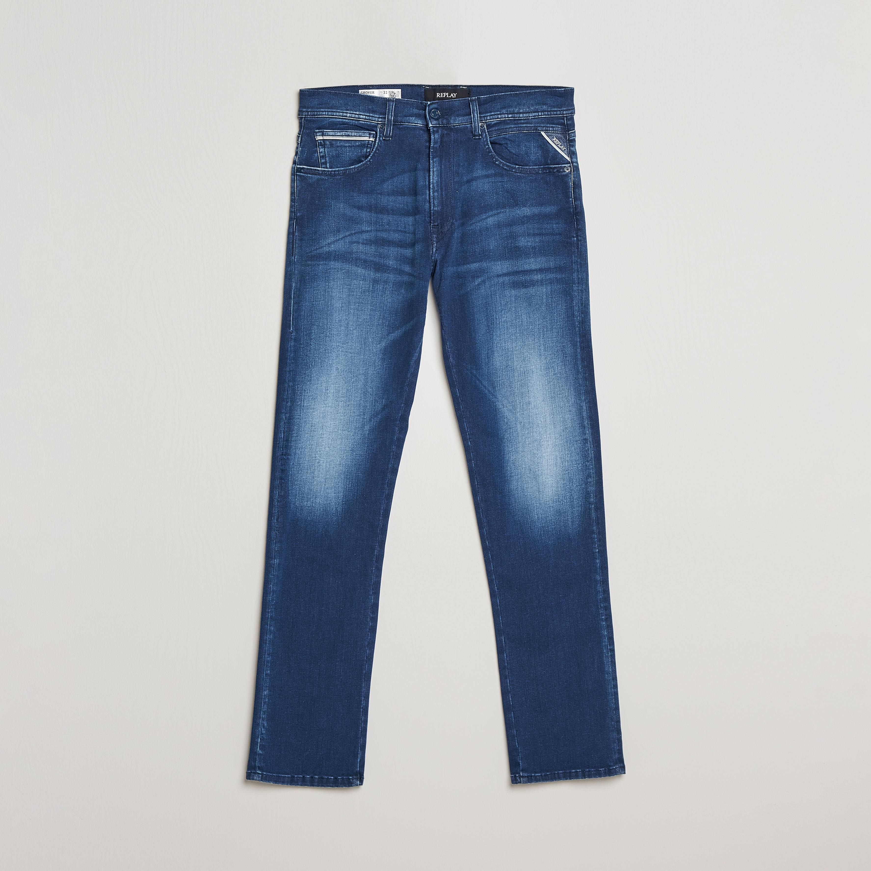 Replay Grover Hyperflex Jeans Medium Blue bei Care of Carl
