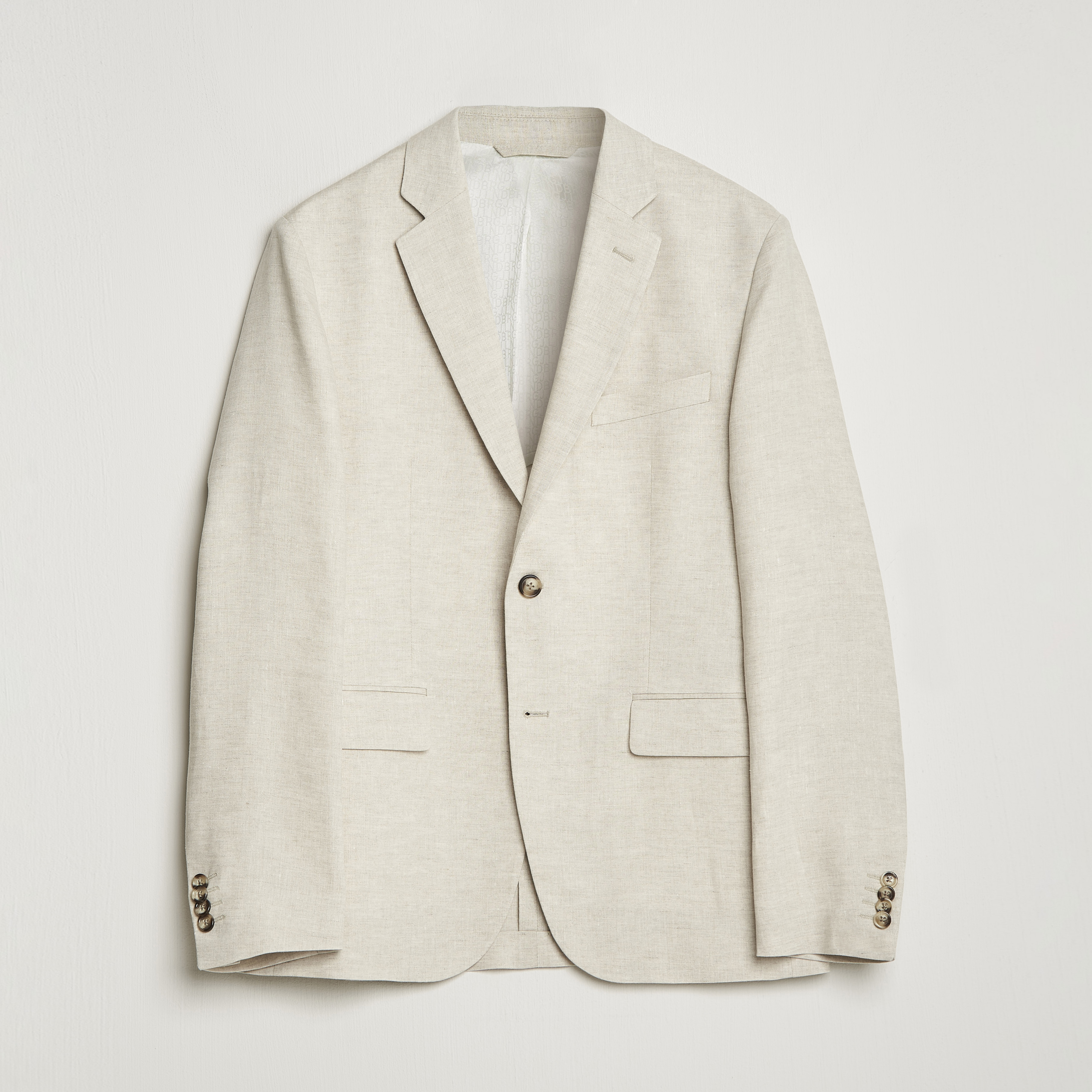J.Lindeberg Hopper Super Linen Blazer Safari Beige bei Care of Carl