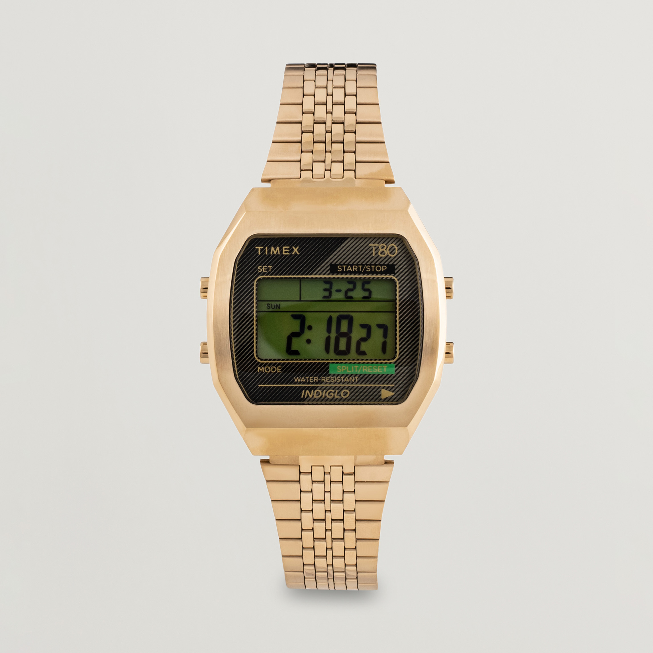 Timex T80 Stainless Steel 36mm Gold bei Care of Carl