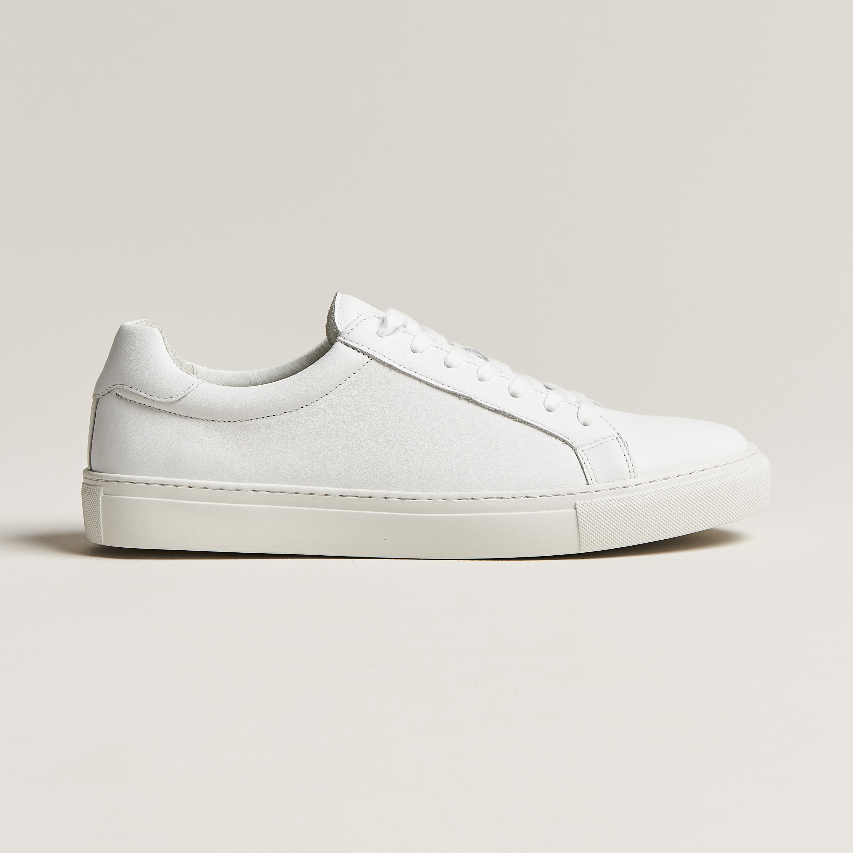 Samsøe Samsøe Saharry Leather Sneakers White bei Care of Carl