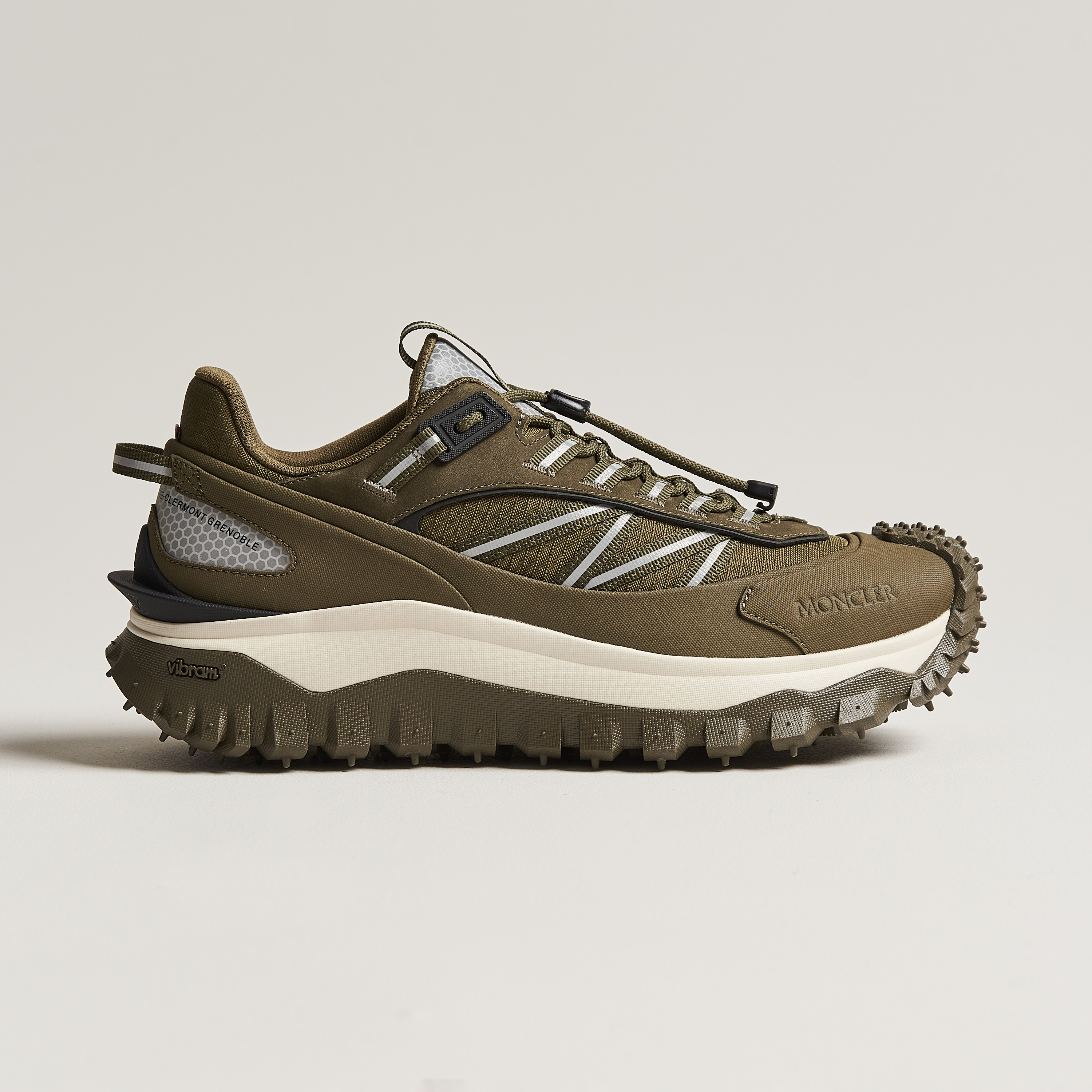 Moncler Trailgrip Low Sneakers Military Green bei Care of Carl