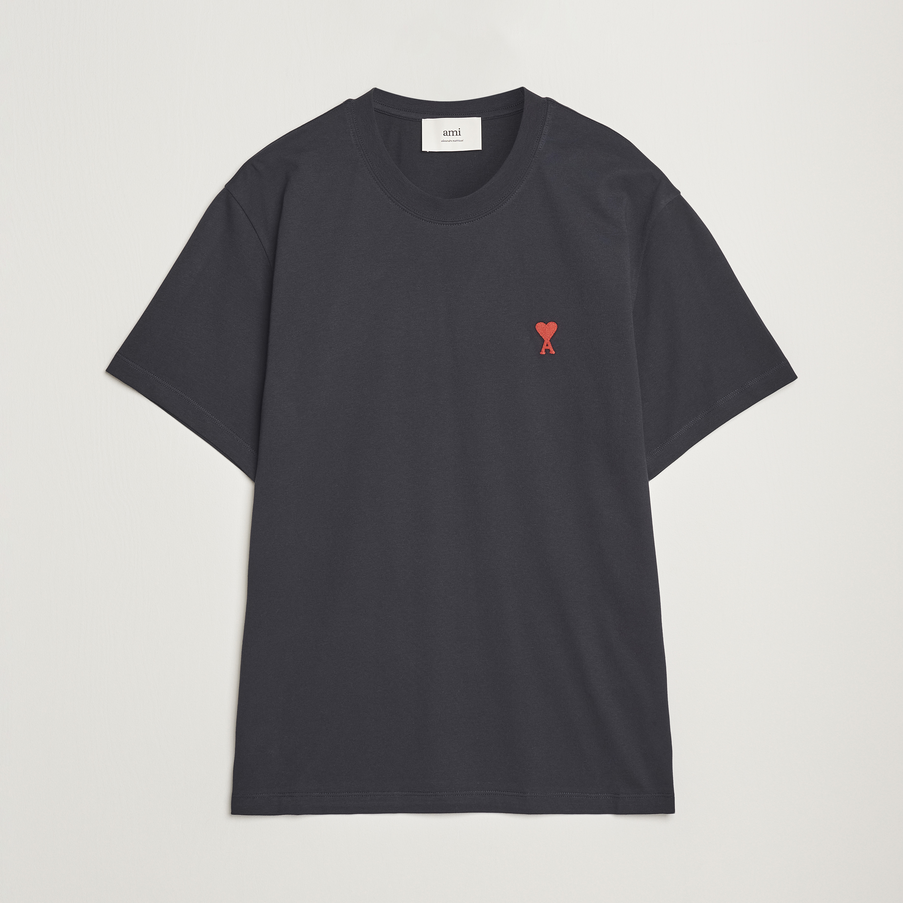 AMI Heart Logo T-Shirt Black bei Care of Carl