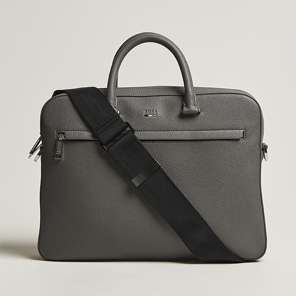 BOSS BLACK Ray Document Case Dark Grey bei Care of Carl
