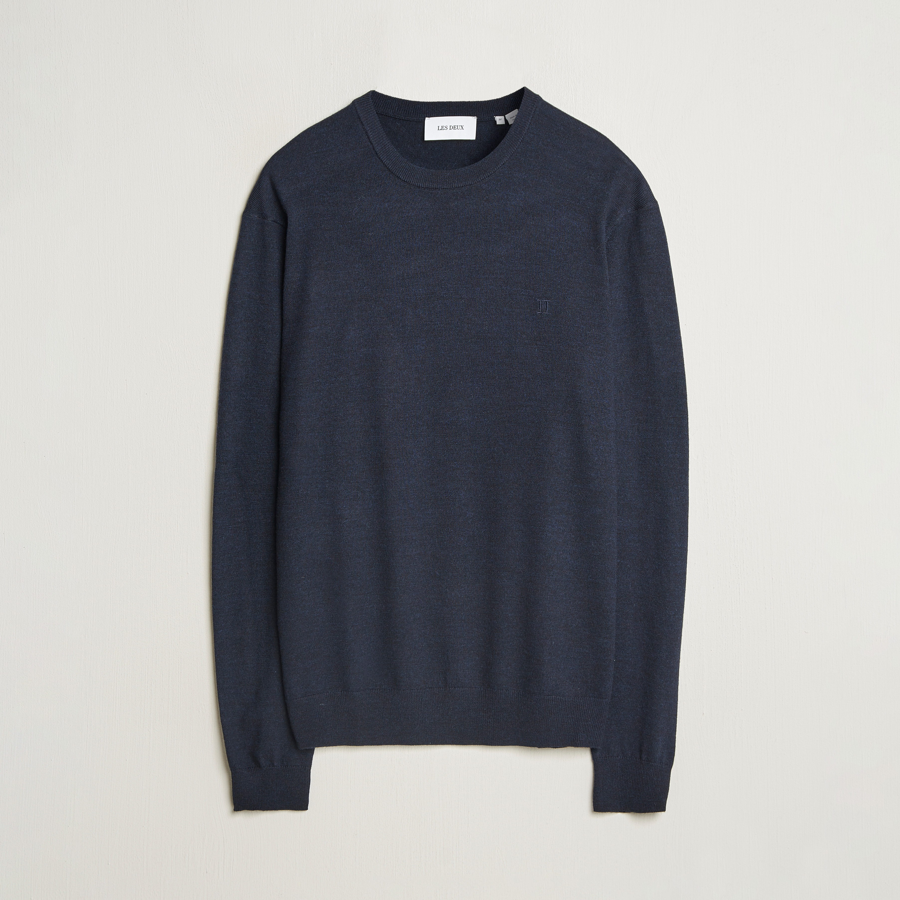 Les Deux Greyson Merino Knit Dark Navy bei Care of Carl