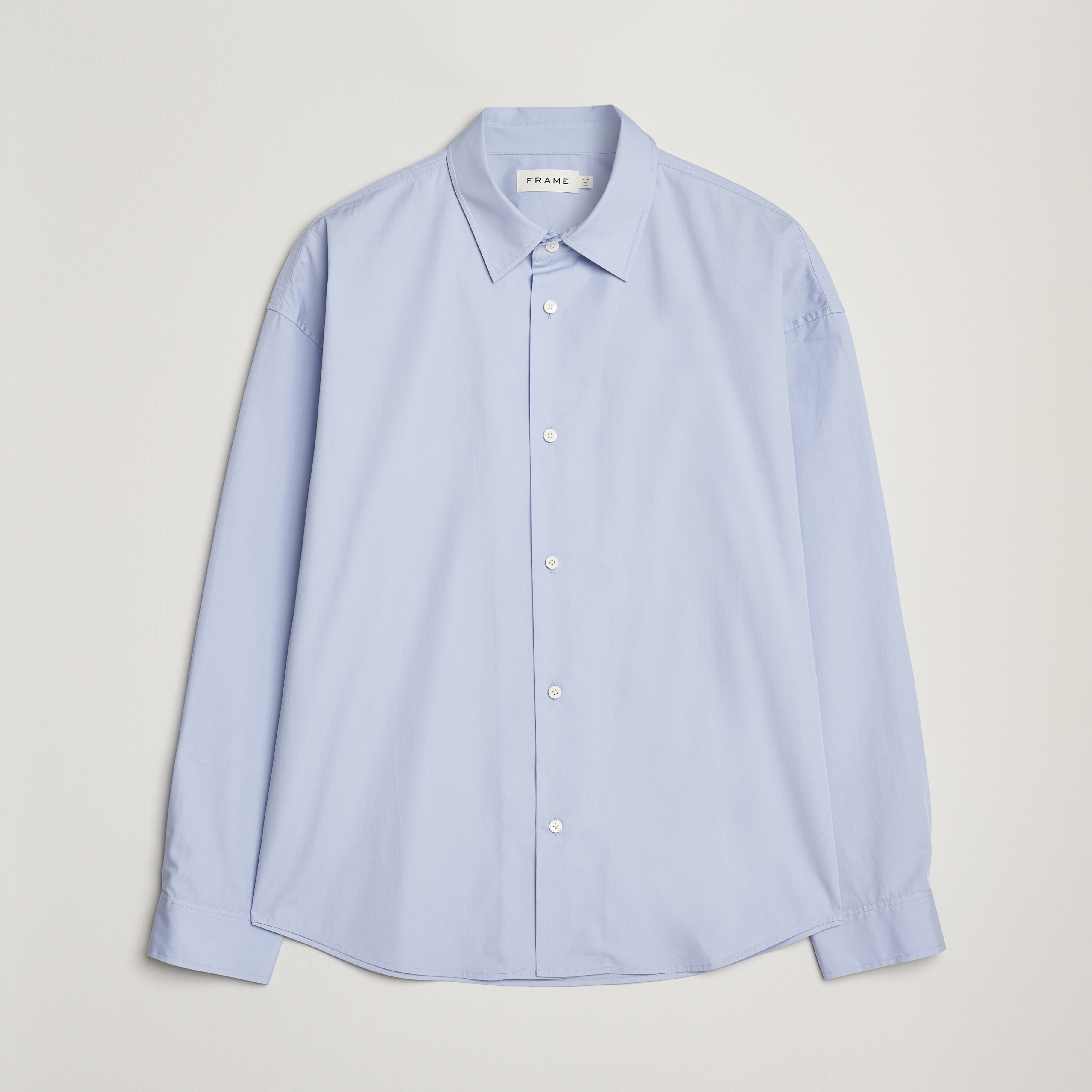 FRAME Relaxed Cotton Shirt Light Blue bei Care of Carl