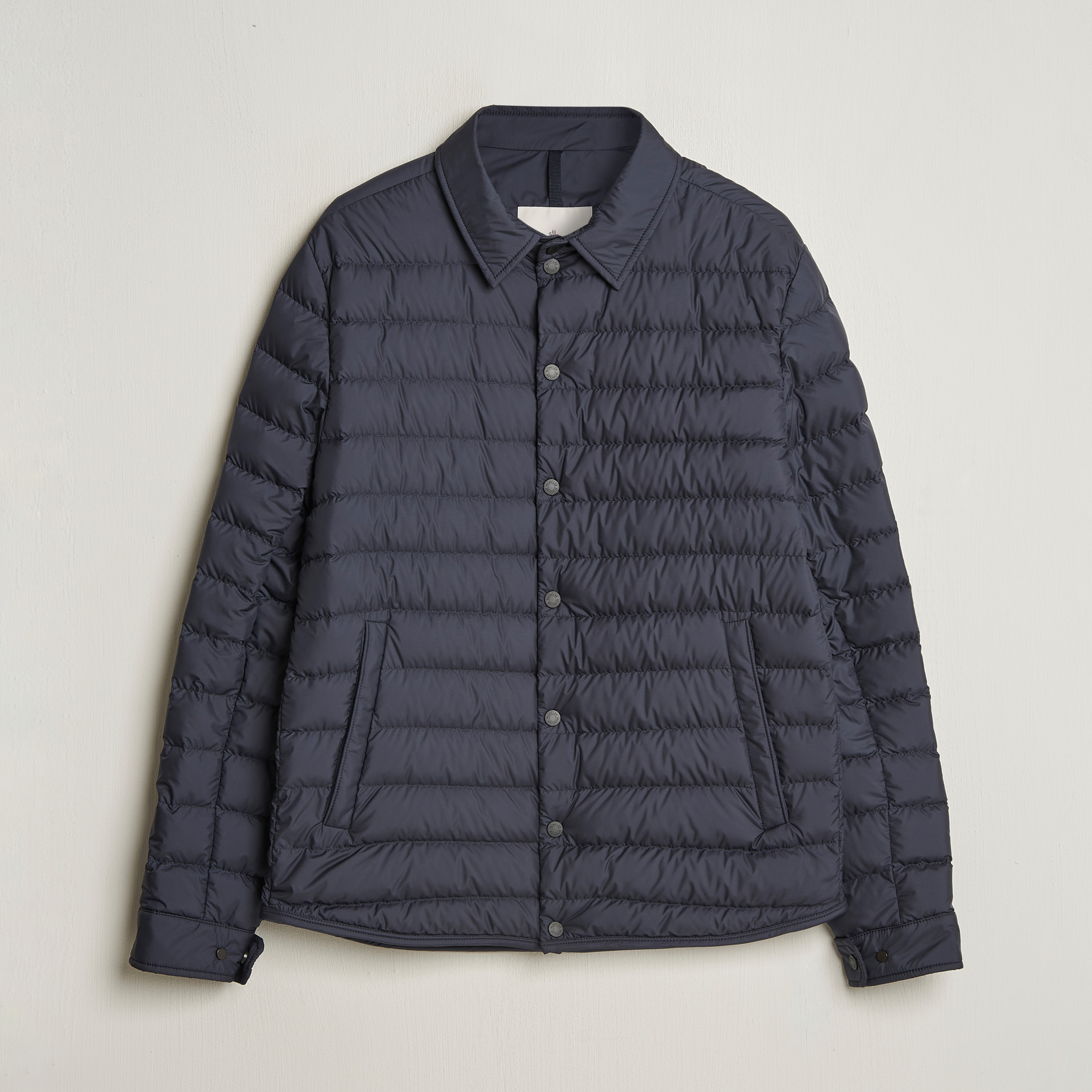 Moncler Bourdon Shirt Jacket Navy bei Care of Carl
