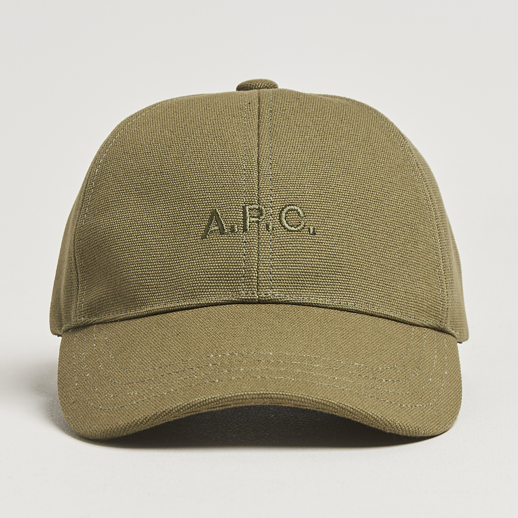 A.P.C. Charlie Baseball Cap Khaki Green bei Care of Carl