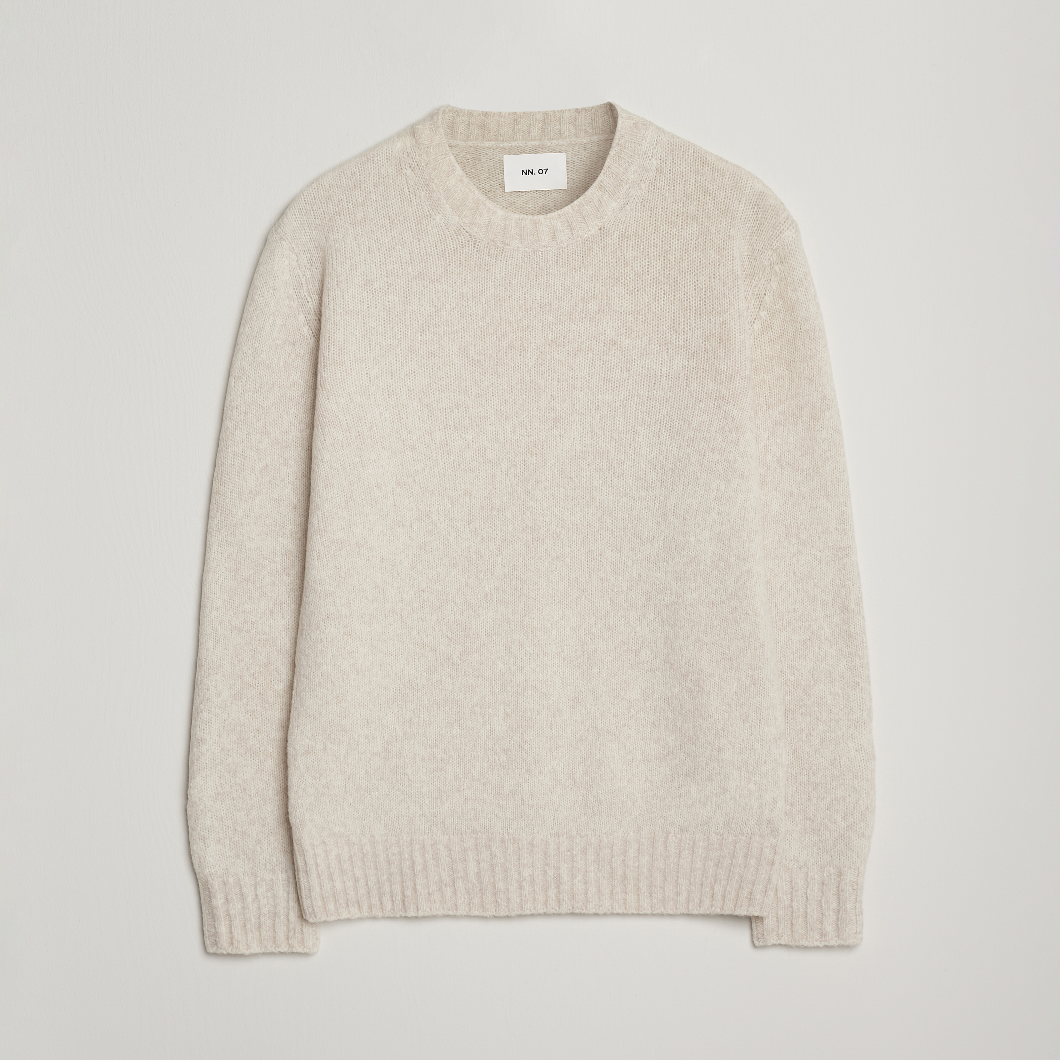 NN07 Lee Wool Knitted Sweater Ivory bei Care of Carl