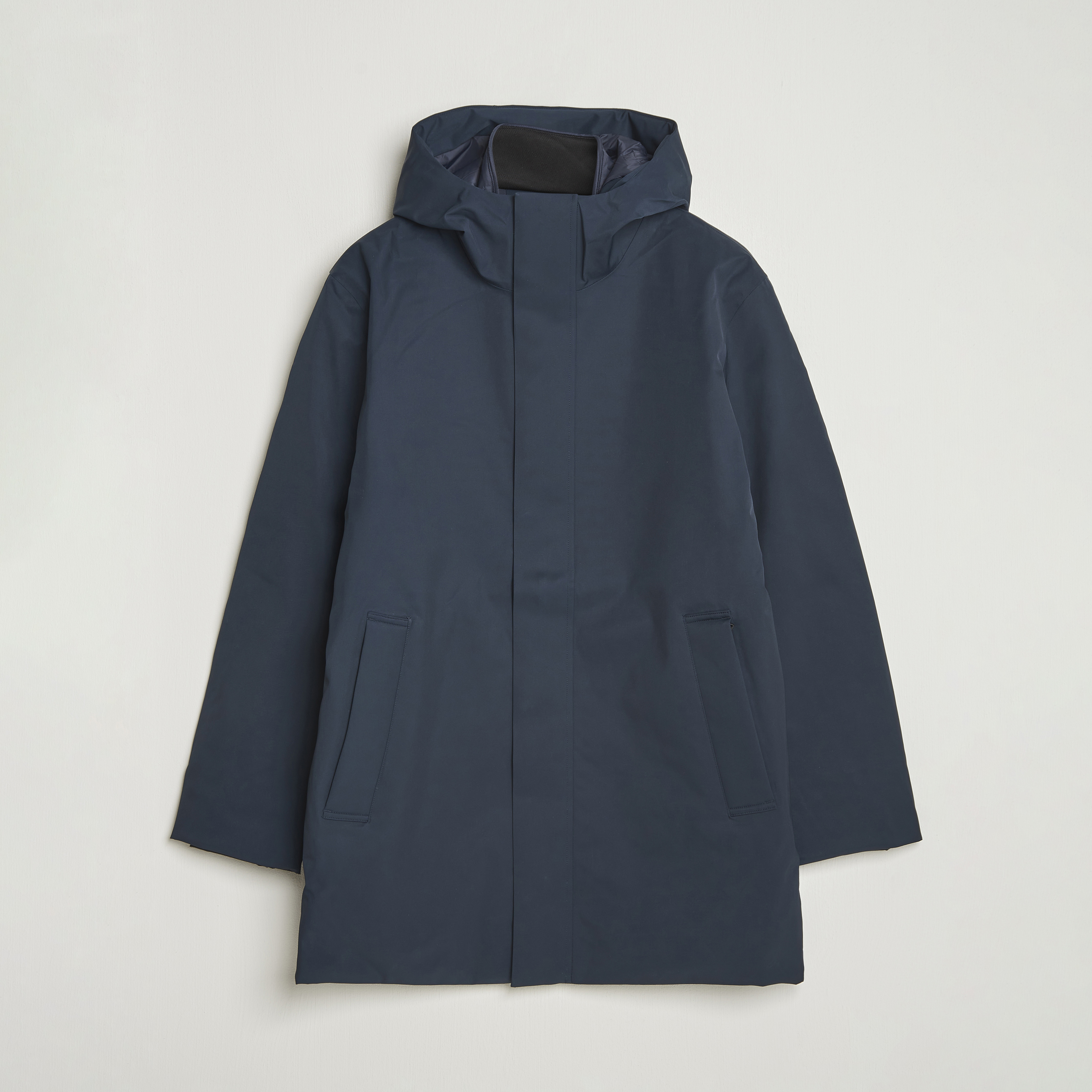 NN07 Blake Hooded Jacket Navy Blue bei Care of Carl