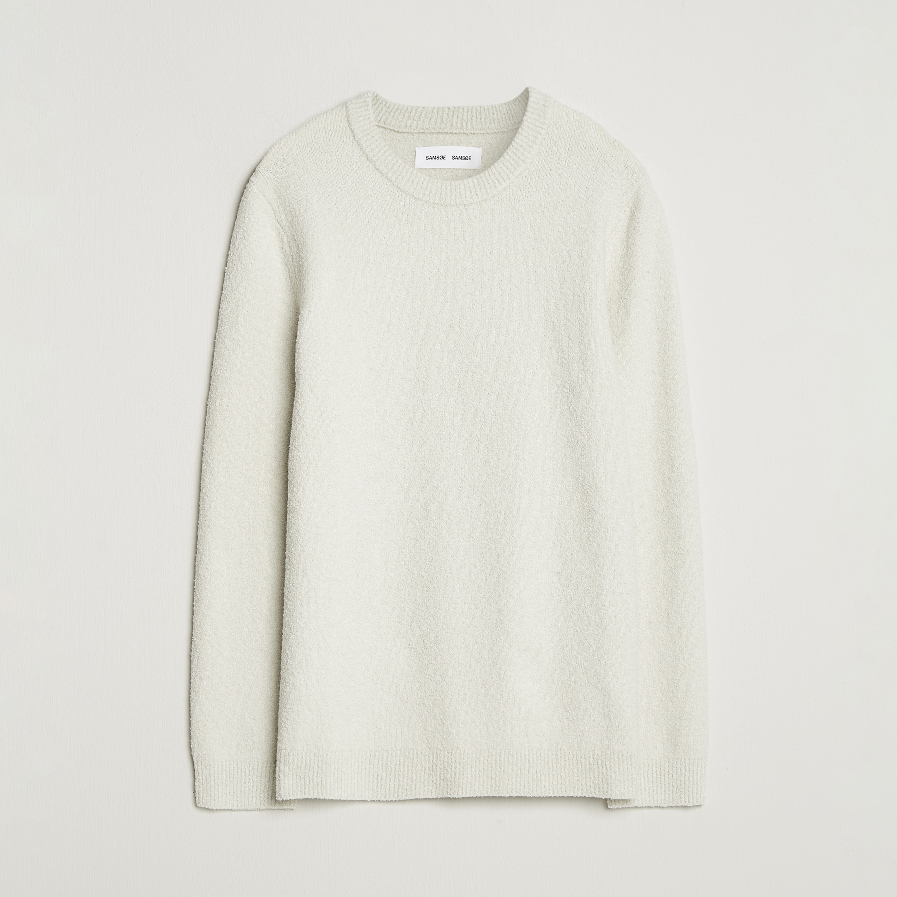 Samsøe Samsøe Nino Knitted Sweater Silver Birch bei Care of Carl