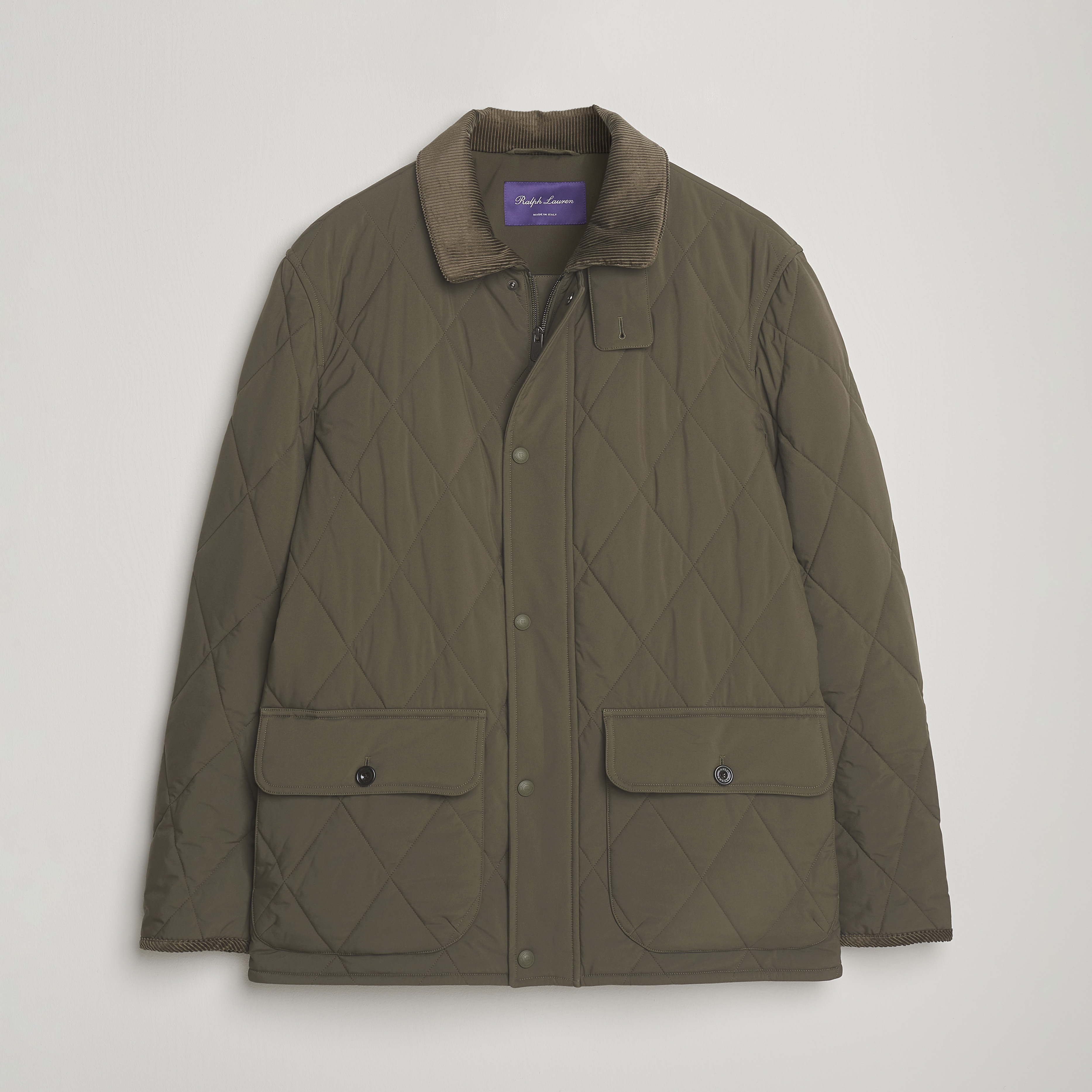 Ralph Lauren Purple Label Carleton Jacket Olive bei Care of Carl