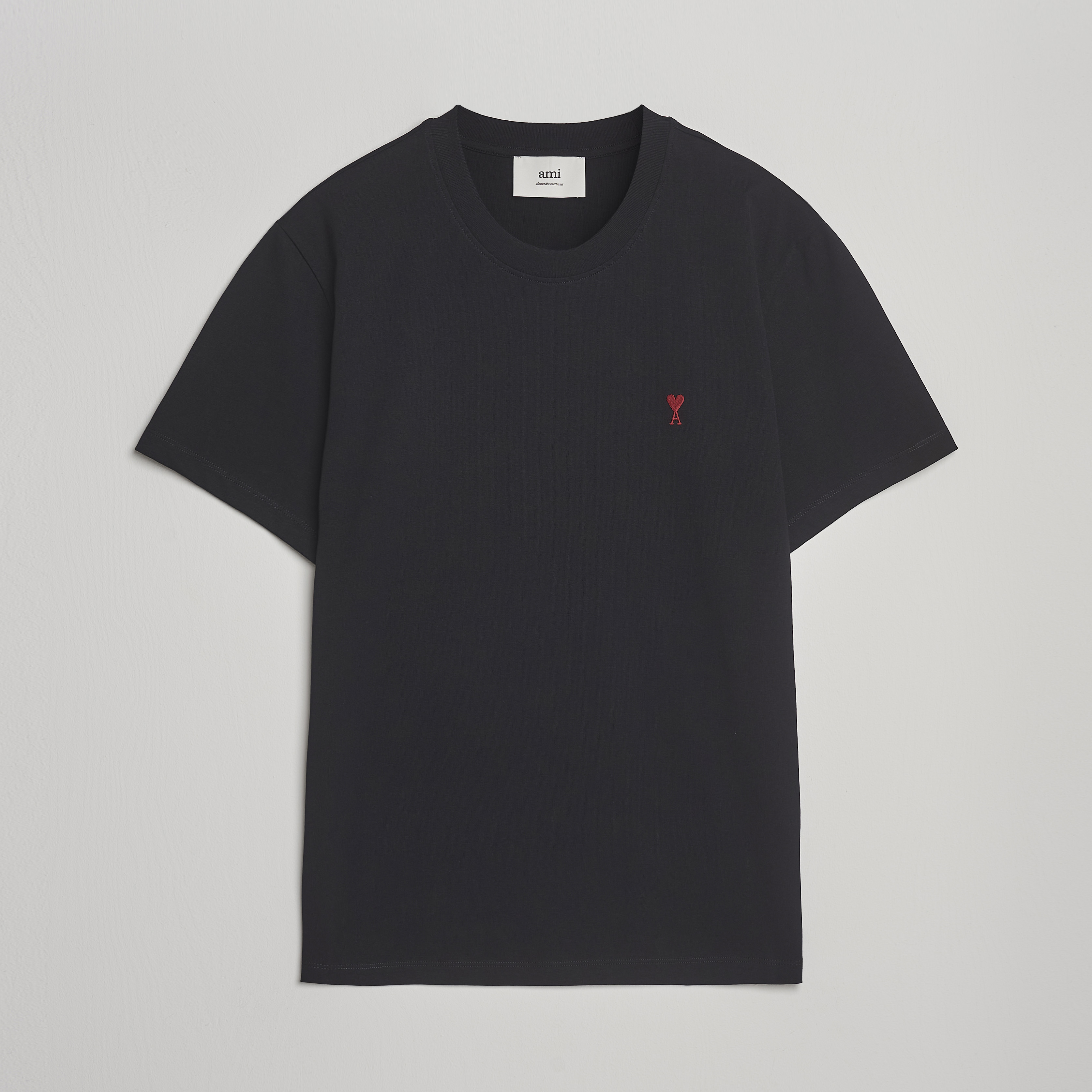 AMI Heart Logo T-Shirt Black bei Care of Carl