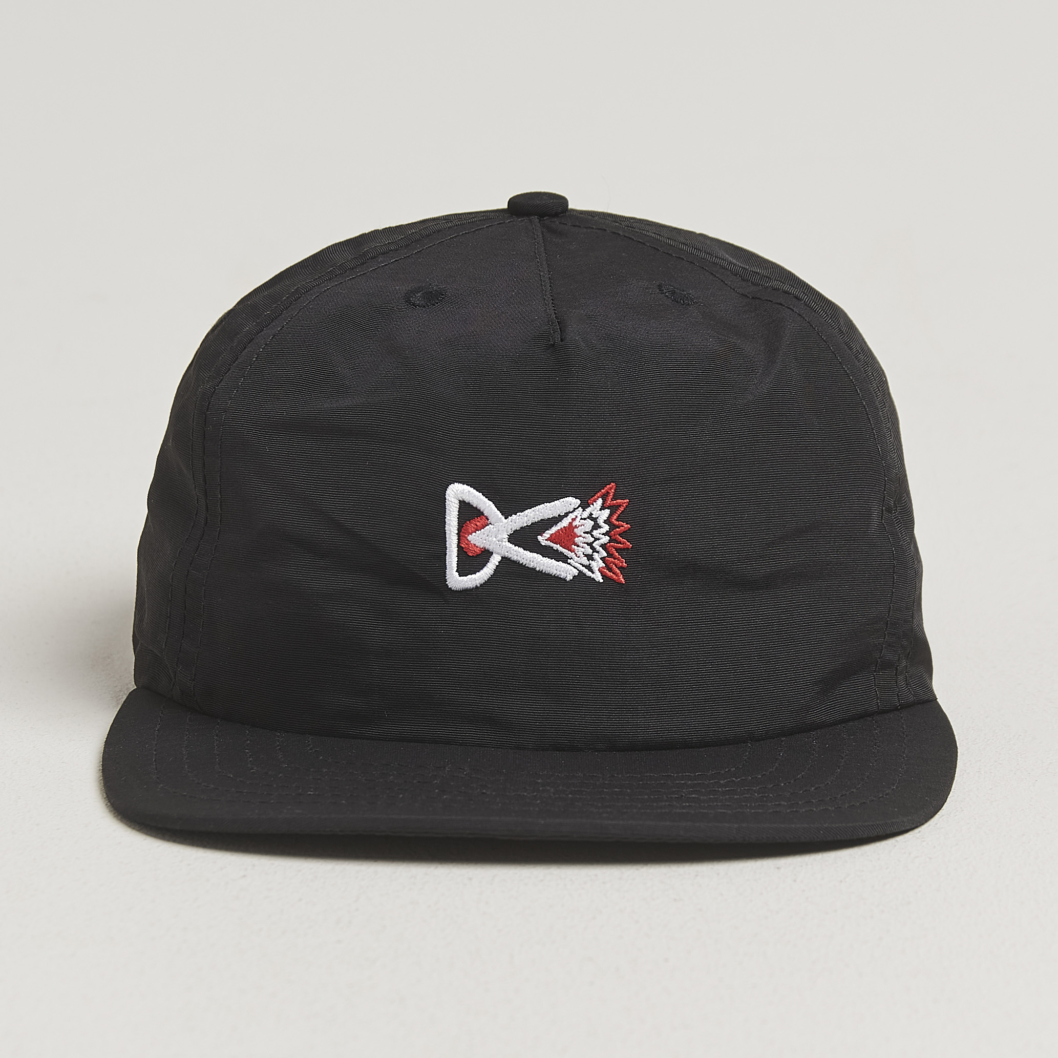 District Vision 5 Panel Nylon Cap Black bei Care of Carl