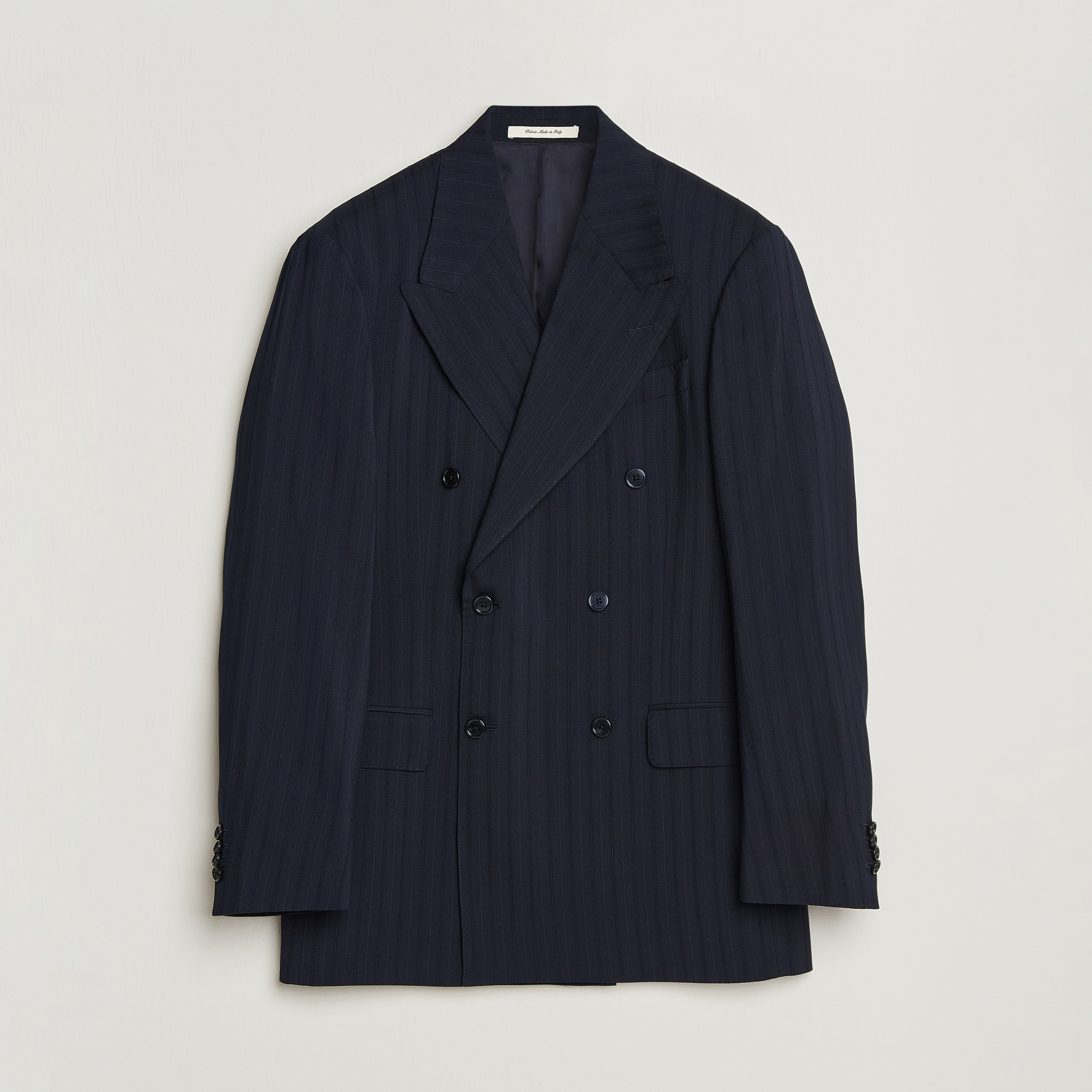 GANT Tonal Pinstriped Suit Blazer Evening Blue bei Care of Carl