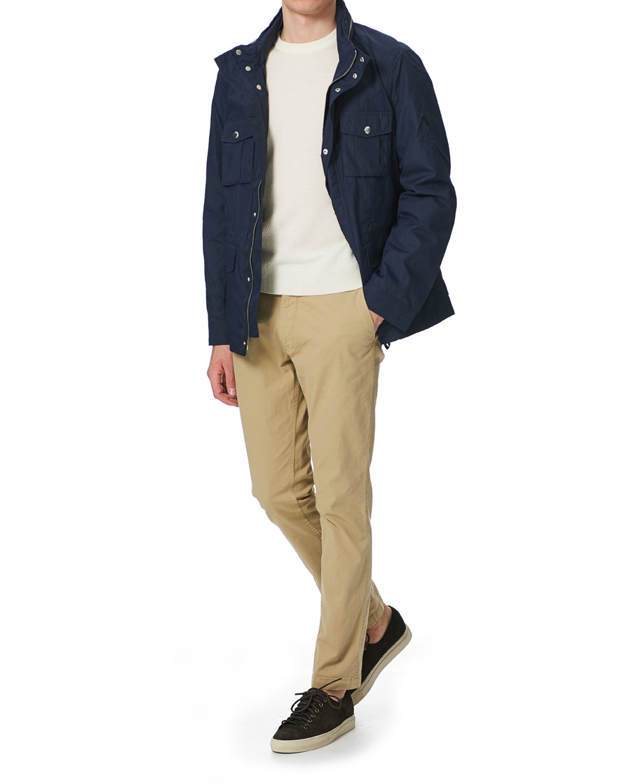 GANT Nylon Four Pocket Field Jacket Evening Blue bei Care of Carl