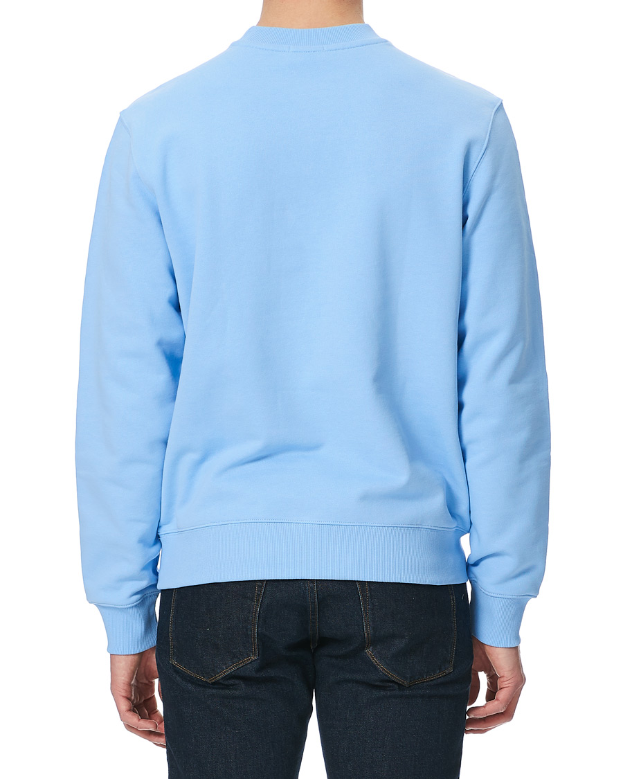 Lacoste Retro Crew Neck Sweatshirt Nattier Blue bei Care of Carl