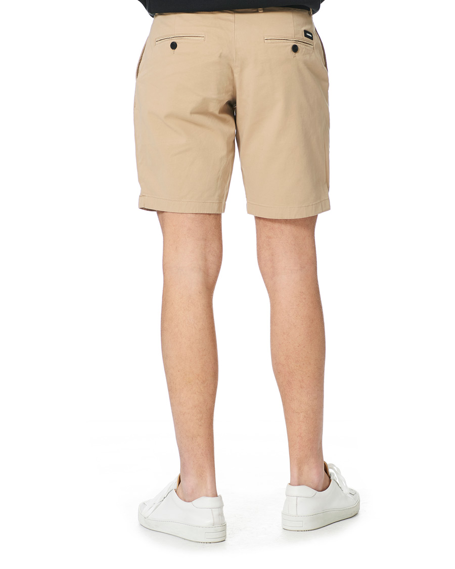 Calvin Klein Garment Dyed Belted Shorts Travertine Bei Care Of Carl